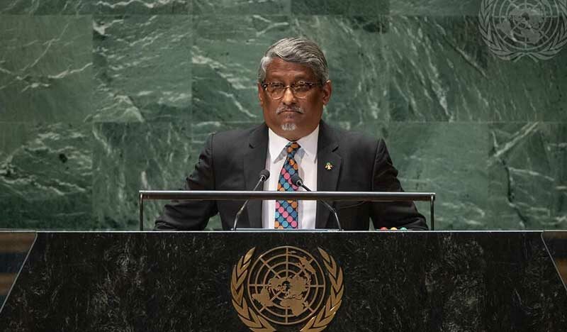 State Minister Khaleel Breaks Down Maldives’ Top Priorities at U.N.’s ...