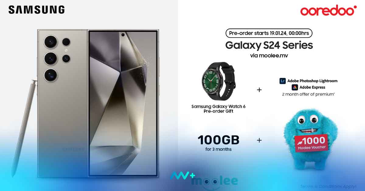 Ooredoo to Start Pre-orders for the Samsung S24 series via Moolee – MV+