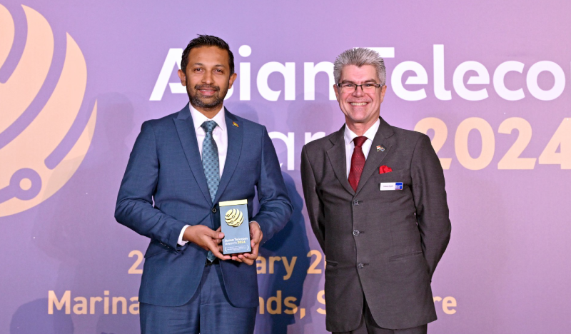 Dhiraagu Wins Maldives’ Broadband Telecom Company of the Year at Asian ...