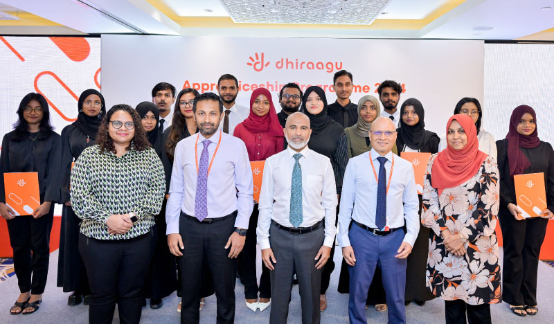 19 Apprentices Graduate from Dhiraagu’s 2024 Apprenticeship Programme – MV+