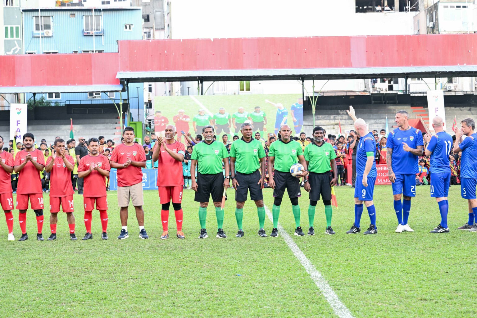 President Muizzu and FIFA President Infantino Take Part in Kids ...